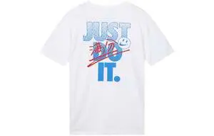 Nike As Nsw Gaokao Ss Tee Athleisure Casual Sports Alphabet Round Neck Short Sleeve White T-shirt - Multi-color