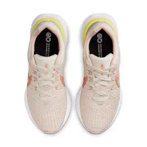 Nike React Infinity Run Flyknit 3 Sneakers - Pink/white/yellow