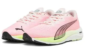 PUMA Velocity Nitro 2 Athletic Sneakers - Pink/white/yellow