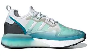 Adidas Zx 2k Boost Sneakers - White/green