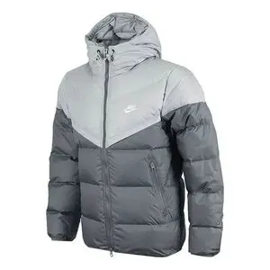 Nike Storm-fit Windrunner Down Jacket - Grey