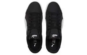 PUMA Smash Vulc Retro Low Top Sneakers - Black/white
