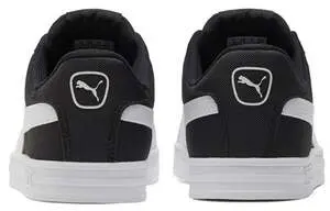 PUMA Smash Vulc Retro Low Top Sneakers - Black/white