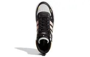 Adidas Originals Post Up Mid Top Sneakers - Black/yellow