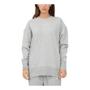 Nike Phoenix Fleece Crewneck Sweatshirt - Grey