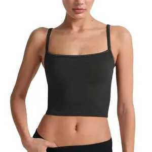 Nike X Skims Ribbed Seamless Cami Tank - Obsidian