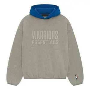 Fear Of God X Nba Golden State Warriors Hoodie - Grey/blue