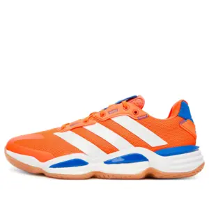 Adidas Stabil Indoor Court Shoes - Orange/blue/white