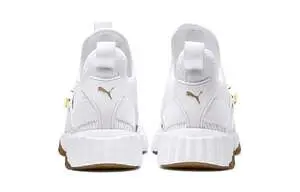 PUMA Defy Varsity Mid "white Metallic Gold