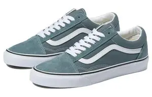 VANS Old Skool Low Top Sneakers - Blue/white