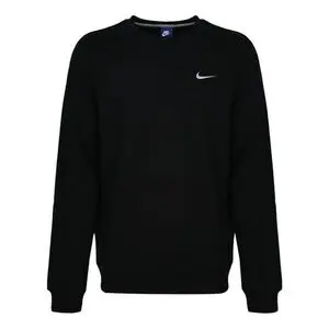 Nike Club French Terry Pullover - Black