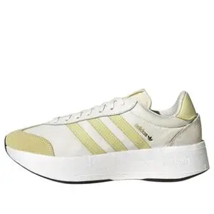 Adidas City Rnr Platform Sneakers - White/yellow