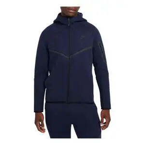 Nike Tech Fleece Windrunner Full-zip Jacket - Obsidian/black