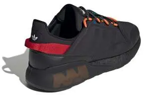 Adidas Zx 2k Boost Pure " Scarlet" Sneakers - Black