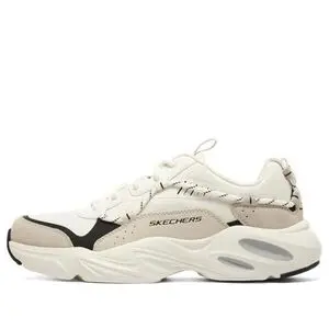 Sketchers Stamina Airy Lace-up Athletic Sneakers - Off White