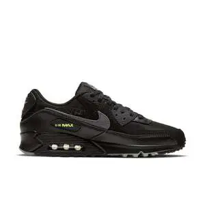 Nike Max 90 "halloween Black" Sneakers - Black/grey/volt