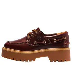 Timberland Stone Street Premium Boat Shoes - Rootbeer
