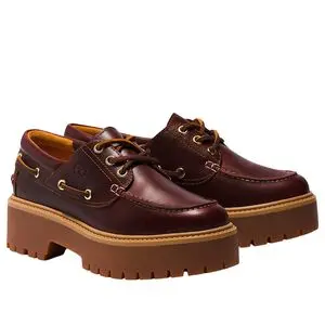 Timberland Stone Street Premium Boat Shoes - Rootbeer
