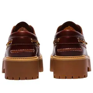 Timberland Stone Street Premium Boat Shoes - Rootbeer
