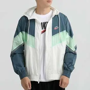 Nike Windrunner+ Hooded Jacket - White