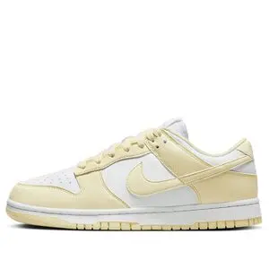Nike Dunk Low Next Nature "alabaster" Sneakers - Yellow/white