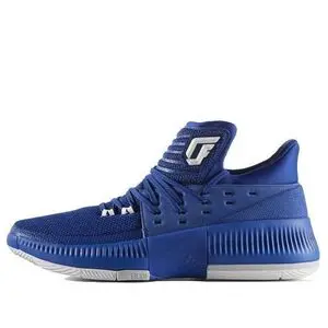 Adidas Dame 3 Basketball Shoes - Blue/white