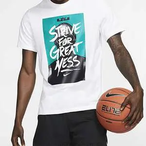 Nike Lebron James Printing Sports Short Sleeve