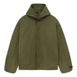 Fear Of God Textured Nylon Hooded Coaches Jacket
