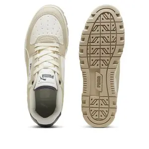 PUMA Caven 2.0 Abrupt Lace Up Sneakers - White/beige