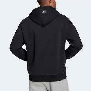 Adidas Pullover Hoodie With Large Logo
