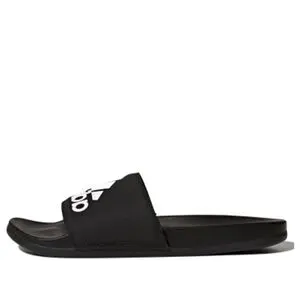Adidas Adilette Cloudfoam Plus Slides - Black