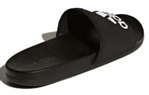 Adidas Adilette Cloudfoam Plus Slides - Black