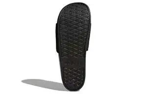 Adidas Adilette Cloudfoam Plus Slides - Black