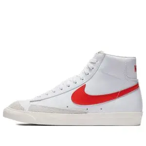 Nike Blazer Mid '77 Vintage High Top Sneakers - White/red