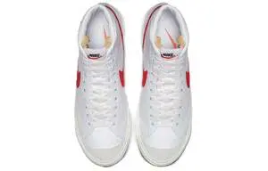 Nike Blazer Mid '77 Vintage High Top Sneakers - White/red