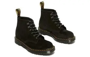 Dr. Martens 101 Made In England Ben Suede Ankle Boots - Black