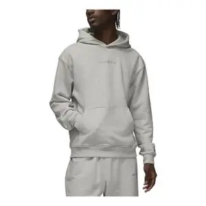 JORDAN Air Wordmark Fleece Hoodie - Grey