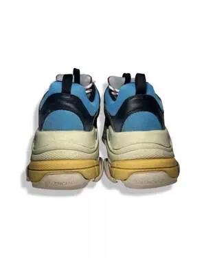Balenciaga Triple S Sneakers - Grey/blue/red