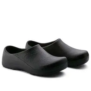 BIRKENSTOCK Profi-birki Polyurethane Clogs - Black