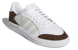 Adidas Tyshawn Low Top Sneakers - White/brown