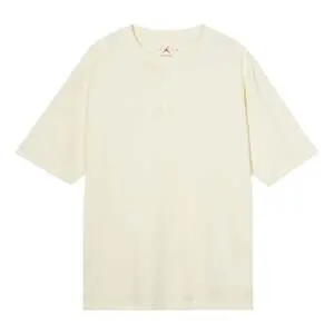 JORDAN Oversized Crew T-shirt - Beige