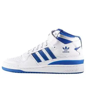 Adidas Forum Mid Refined High-top Sneakers - White