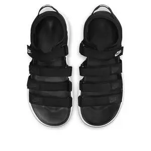 Nike Icon Classic Sandal With Platform Sole - Black/white