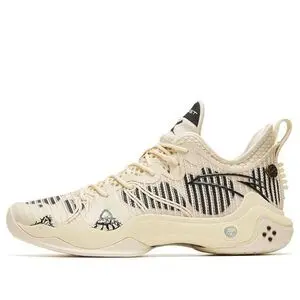 ANTA Shock Wave 4 "fossil" Sneakers - Beige/black