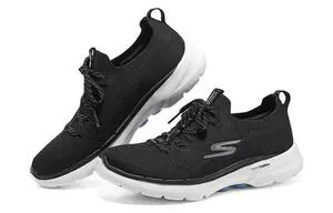 Sketchers Go Walk Athletic Sneakers - Black/light Blue
