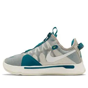 Nike Pg 4 Ep "pcg String" Athletic Sneakers - White/green