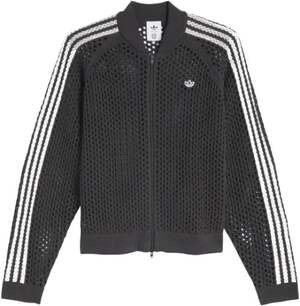 Adidas X Clot Crochet Track Jacket - Charcoal