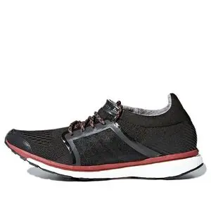 Adidas Stella Mccartney X Adizero Adios Athletic Lace-up Sneakers - Black/gray