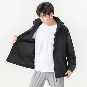 Mizuno Logo Zip-up Hooded Jacket