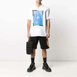 Off-White Ss21 Printing Logo Short Sleeve Shirt